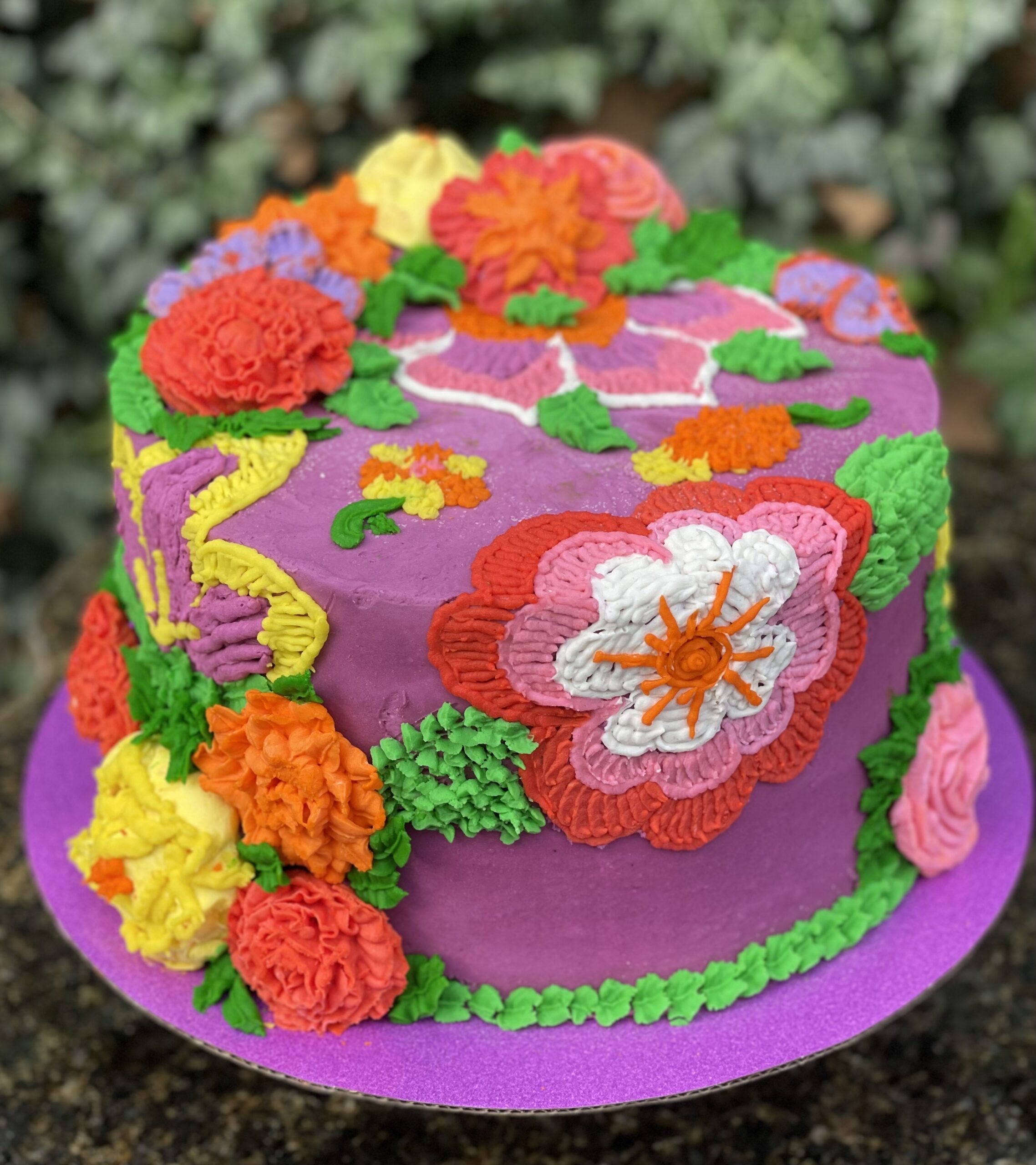 Embroidered Fiesta Cake - Hungry Lilies